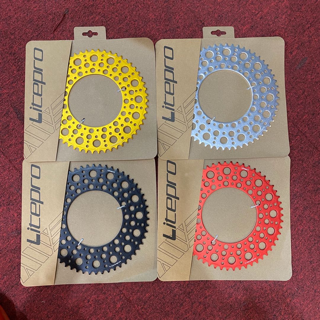 LITEPRO STARRY SKY CHAINRING 56T (BLACK) | Bike Republic