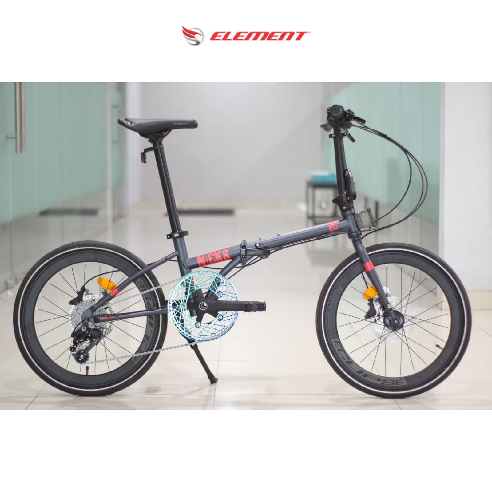 ELEMENT ECOSMO NICKS NEW 2022 10 SPEED | Bike Republic